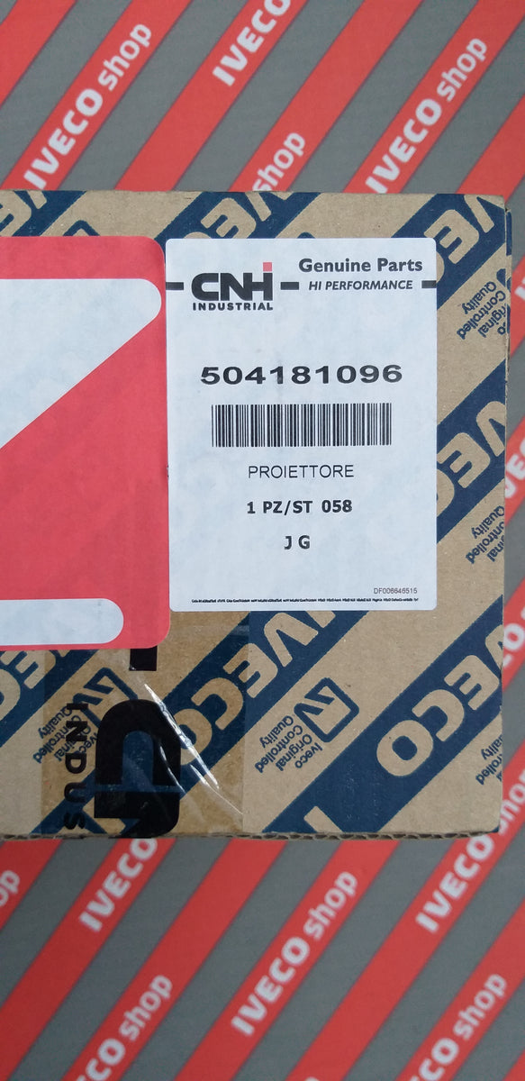 504181096 PROIETTORE FENDINEBBIA IVECO STRALIS TRAKKER – Ricambi Camion ...