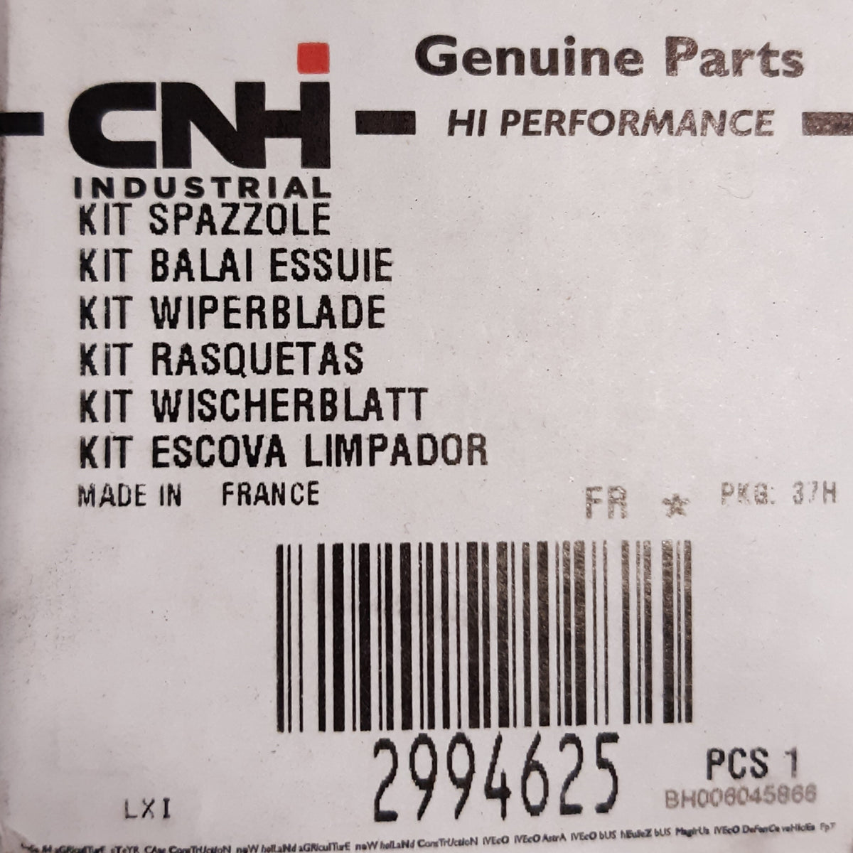 2994625 KIT SPAZZOLE TERGICRISTALLO IVECO DAILY DA 2000 AL 2014 ...