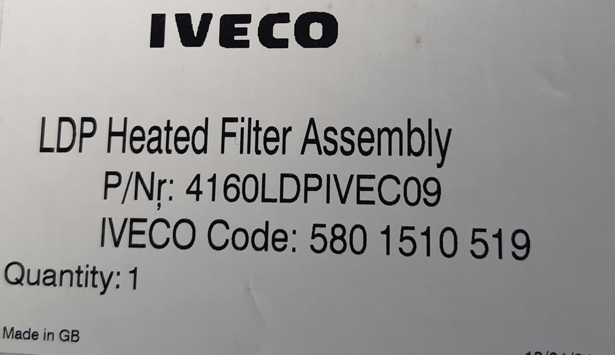 5801510519 SUPPORTO PRE FILTRO GASOLIO IVECO STRALIS TRAKKER EURO 6 XP ...