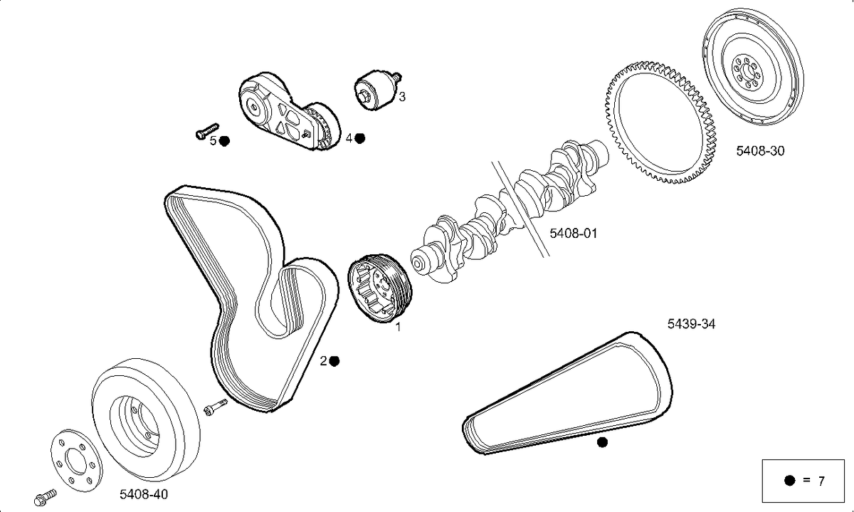504006261 RULLO TENDICINGHIA CURSOR 10 CURSOR 13 IVECO STRALIS TRAKKER ...