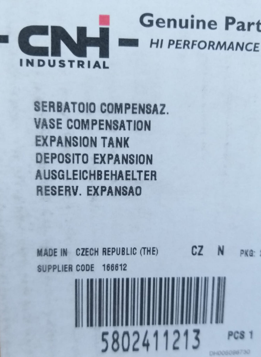 5802411213 SERBATOIO ACQUA RADIATORE IVECO STRALIS TRAKKER HI-WAY ...