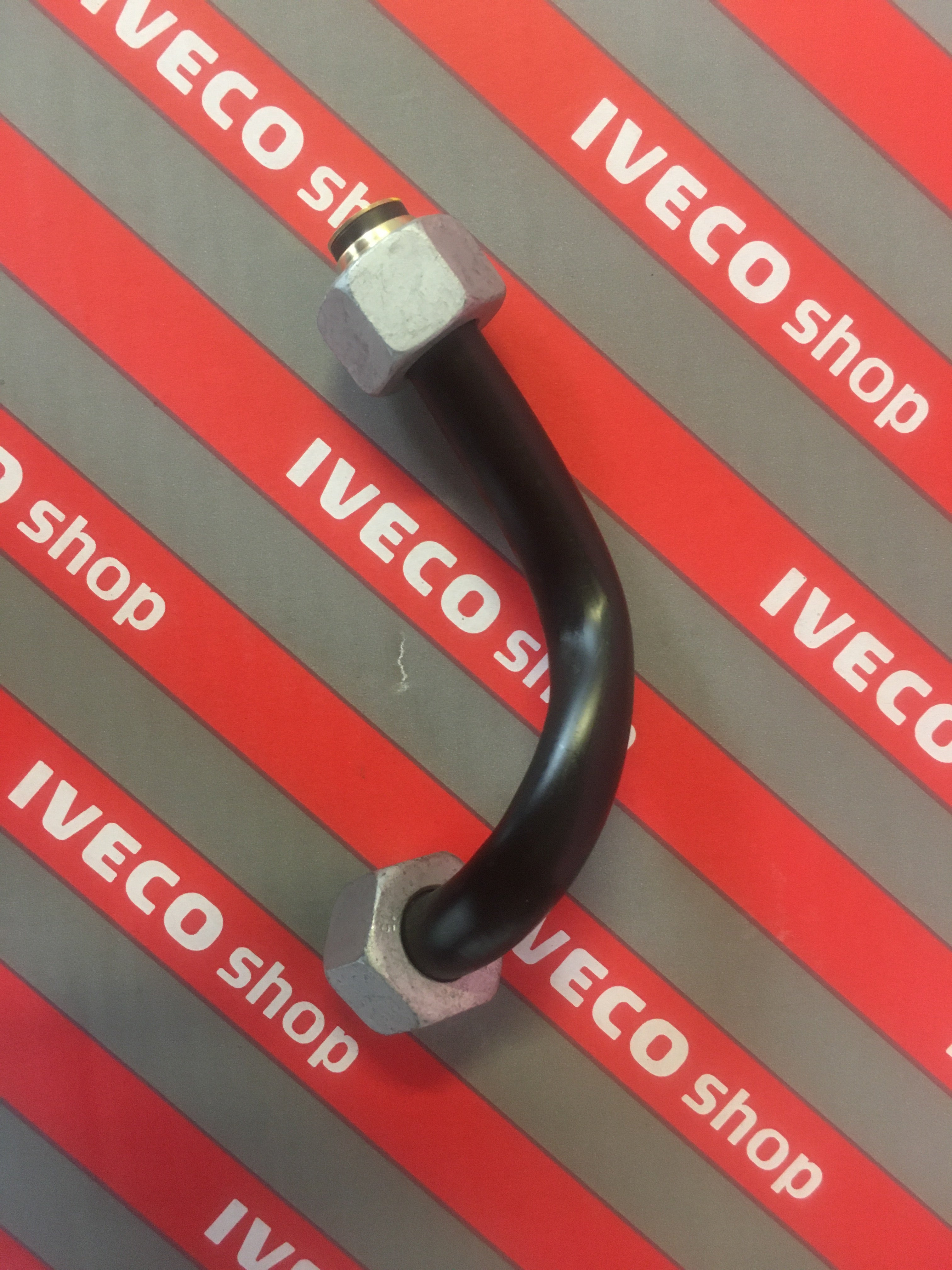 500354898 TUBO ACQUA RAFFREDDAMENTO COMPRESSORE IVECO STRALIS TRAKKER ...