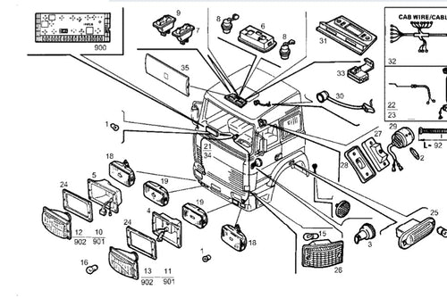 Ricambi camion iveco Apparati elettrici – Pagina 6 – Ricambi Camion Online