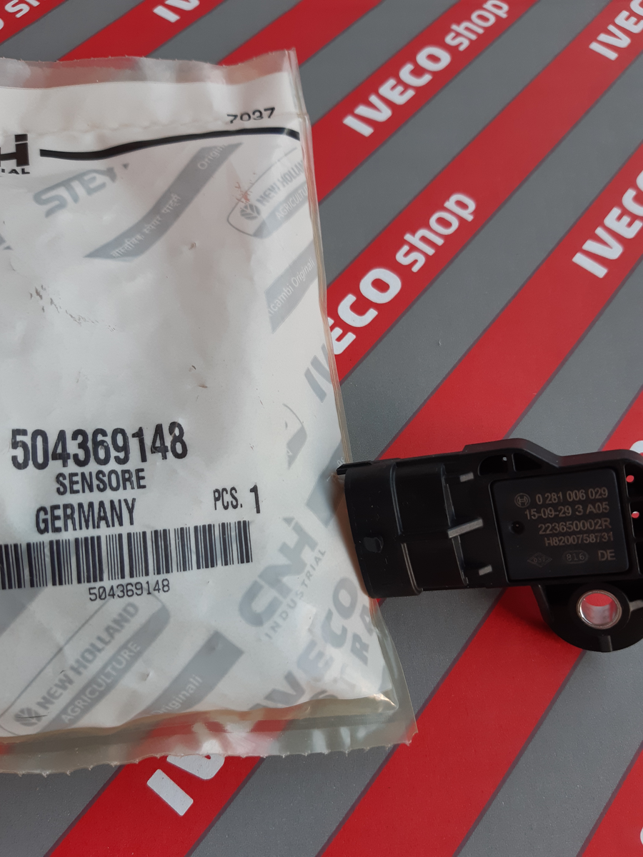 504369148 SENSORE PRESSIONE IVECO STRALIS TRAKKER CURSOR – Ricambi ...